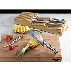 Cangshan Sanford Series 1027167 German Steel 7-Piece Knife In Drawer Set