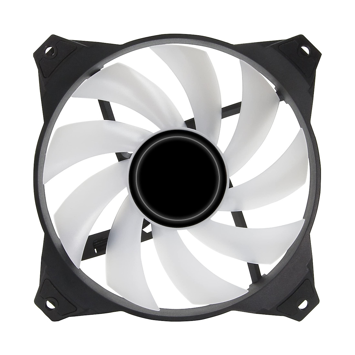 Zalman IF120 Infinity Mirror ARGB 120mm Case Fans, Silent 3-Pin Addressable RGB Fans for Computer Case & Liquid Radiator, 1200RPM Smooth and Silent Fans, 55.2 CFM, ARGB Controller Included (3 Pack)