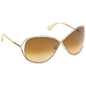 Tom Ford Sunglasses - Miranda / Frame: Shiny Rose Gold Lens: Brown Gradient