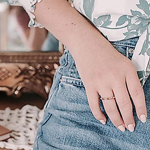 HONEYCAT Chainlink Adjustable Ring in Gold, Rose Gold, or Silver | Minimalist, Delicate Jewelry - Gold