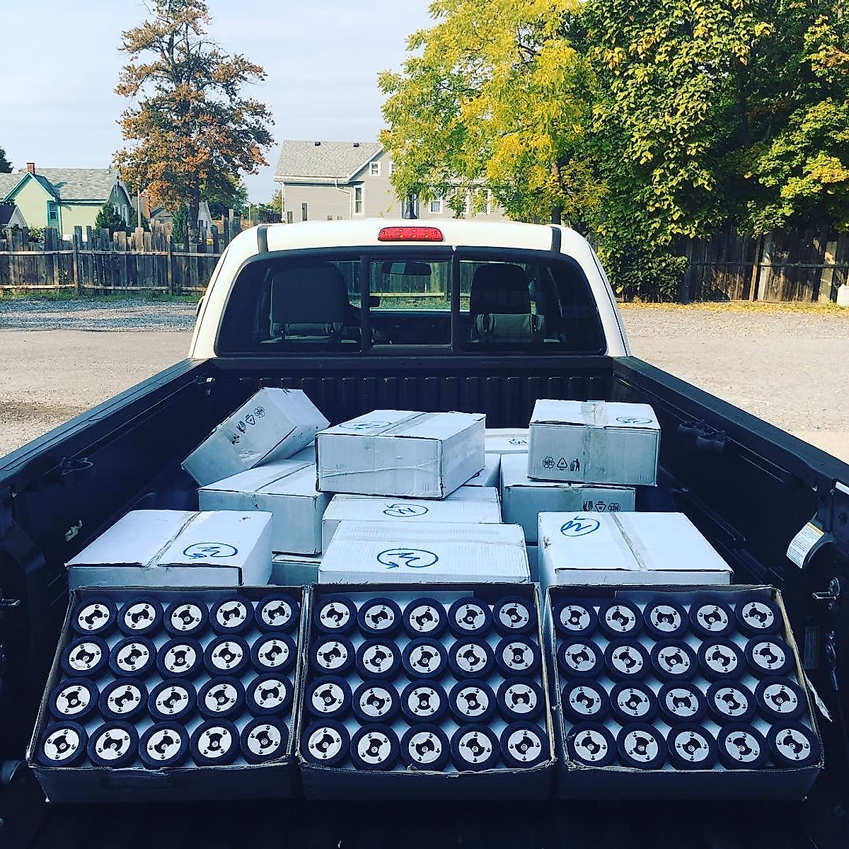 Canadian Maple Leaf Bottle Opener, Made from a real Hockey Puck