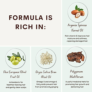 KILOMETS Dark Brown Hair Color Dye Shampoo, 400ml - 100% Grey Coverage in Minutes, Ammonia Free - Gray Silver Hair Dye Shampoo