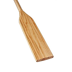 Seachoice 6 Ft. Wood Oar, New Zealand Pine Construction, 21-1/4 in. X 4-5/16 in. Blade, Comfort Grip, Clear Finish