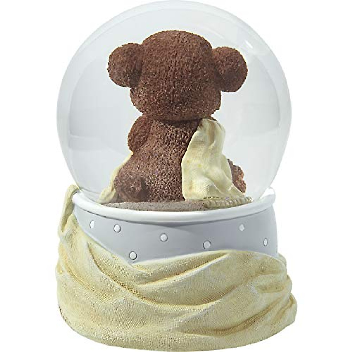 Precious Moments 203108 Jesus Loves Resin/Glass Snow Globe Musical, Multicolor