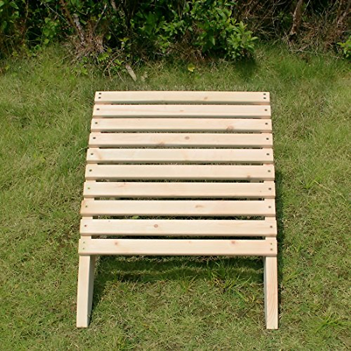 Merry Garden Wood Ottoman Kit 24" D X 19.5" W X 14" H Wood