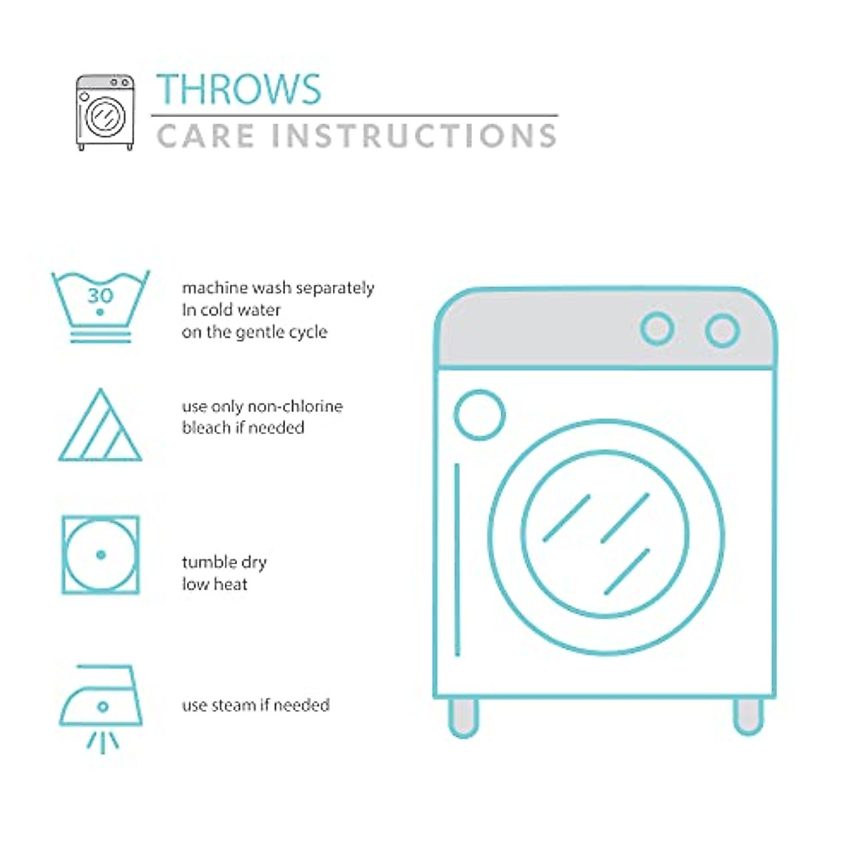 Lush Decor Chic and Soft Knitted Throw Blanket, 60" x 50", Neutral