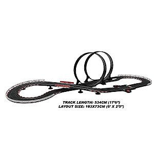 Joysway Superior 552 USB Power Slot Car Racing Set