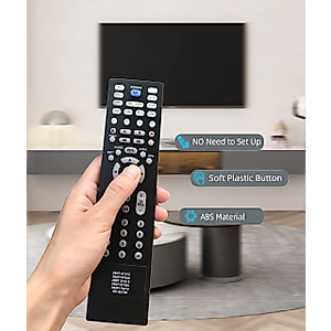 Universal Replacement Remote Control for Mitsubishi 3D DLP TV WD73C9 WD73C11 WD60C9 WD60C10 WD65C9 WD92840 WD73737 WD73738 LT-62144 LT-46164 LT-46265