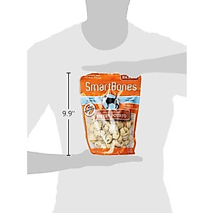 SmartBones Sweet Potato Dog Chews, Mini, 24ct (2 pack)