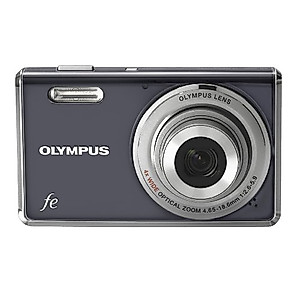Olympus FE-4000 12MP Digital Camera with 4x Wide Angle Optical Zoom and 2.7 inch LCD (Dark Grey)