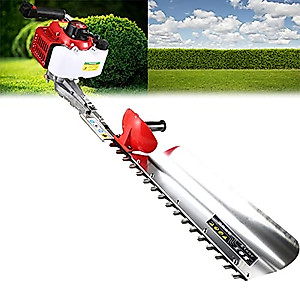 Cordless Hedge Trimmer, Lightweight Garden Handheld Hedge Cutter with Manganese Steel Blade and All Aluminum Alloy Gearbox, Home Commercial Use Bush Trimmer for Bush Lawn and Garden(Size:Single edge 3