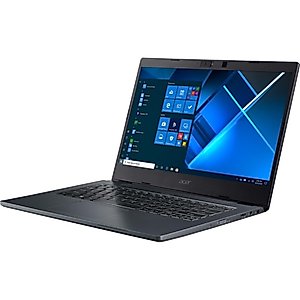 Acer Travelmate P4 Thin & Light Business Laptop, 14.0" Full HD, Intel Core i5-1135G7, 8GB DDR4, 512GB NVMe SSD, Thunderbolt 4, Intel Wi-Fi 6, Mil-Spec, Fingerprint Reader, Win 10 Pro, TMP414-51-506U