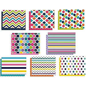 SUPHOUSE 120 Blank Cards, Blank Note Cards and Colored Envelopes, Thank You Greeting Cards with Envelopes, Stationary Supplies Bulk Birthday Cards Set