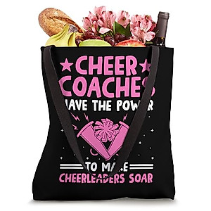 Cheerleading Coach Cheer Coach Cheerleader Cheer Training Tote Bag