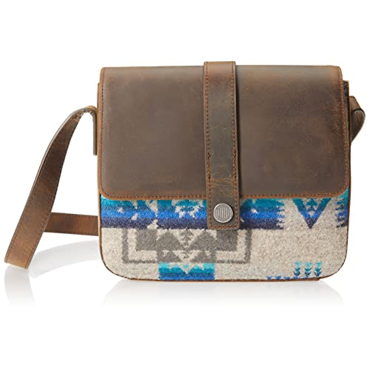 Pendleton Women's Square Crossbody, Chief Joseph Blue, One Size