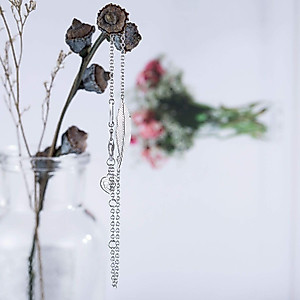 AmorAime Silver Bracelet for Women Lucky Simple Feather Bracelet Love 925 Sterling Silver Adjustable Jewelry for Women for Festival, Vacation or Holiday