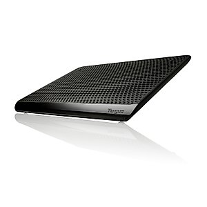 Targus 16 inch Dual Fan Lap Chill Mat - Laptop Cooling Pad, Heat Protection Laptop Cooler, Dual-fan Heat Dispersion, USB-A Connection Laptop Fan (PA248U5) Black