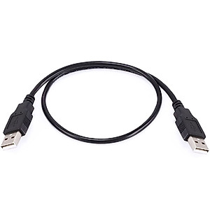 ZZS Laptop Cooling Pad USB Cord,1.5ft Short USB A to A Cable Cord Compatible for havit/Klim/AICHESON/TECKNET/IVSO/LIANGSTAR/PCCOOLER/TopMate/Lamicall/Targus Laptop Cooling Pad