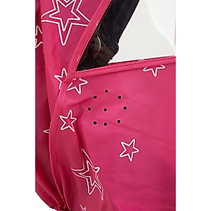 First Essentials Stroller Rain Cover Universal, Baby Travel Weather Shield, Windproof Waterproof, Protect from Dust Snow (Pink)