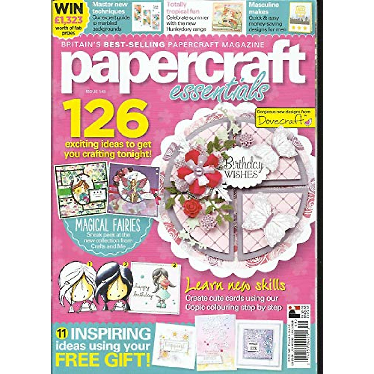 PAPERCRAFT ESSENTIALS, 2017 ISSUE,149 FREE GIFTS OR CARD KIT ARE NOT INCLUDED.
