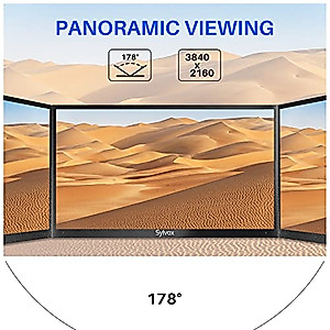 SYLVOX Outdoor TV, 55 inch Smart Outside TV 2000nits for Full Sun, Waterproof Outdoor Television,Built-in APP Store Voice Assistant and Chromecast(Pool Pro Series,2023)