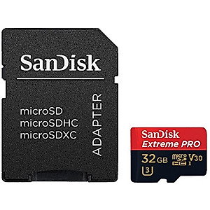 Sandisk MicroSDHC V30 32GB Extreme Pro - SI-PH5H-RB1J