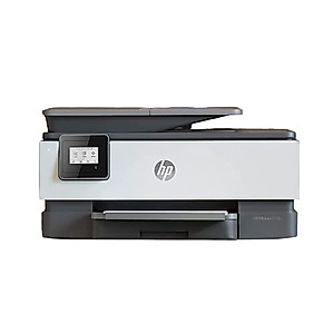 Bools H-P OfficeJet 8015eSeries Wireless Color All-in-One Printer, Copy, Scan and Fax, Mobile and Wireless Printing, Plus USB Printing Cable