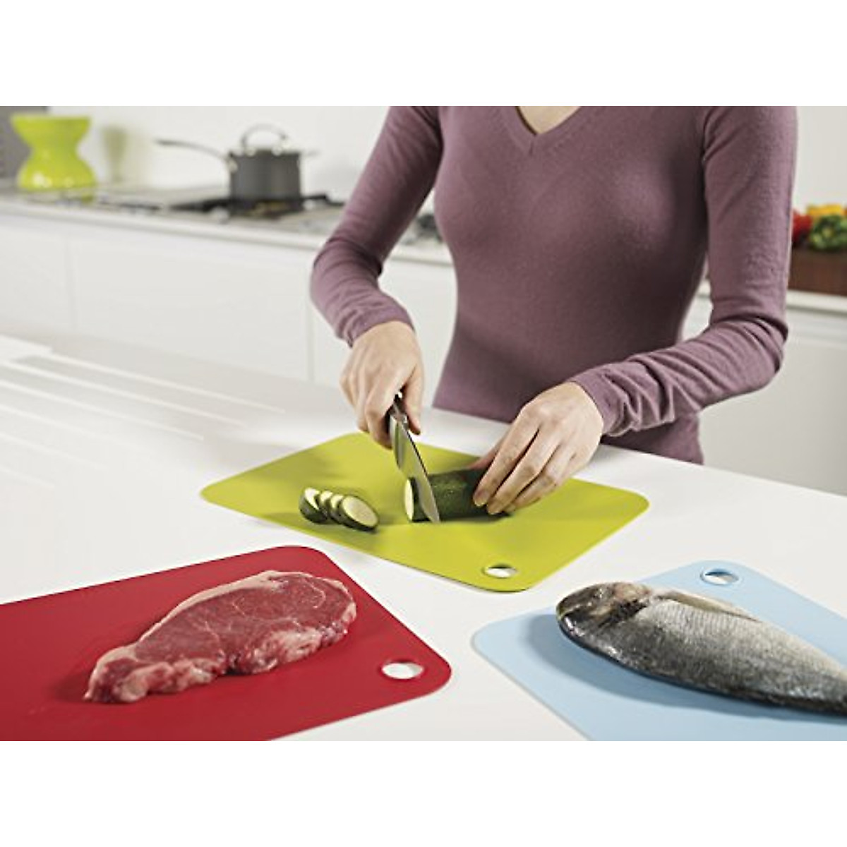 Joseph Joseph Pop Chopping Mats, Set of 3