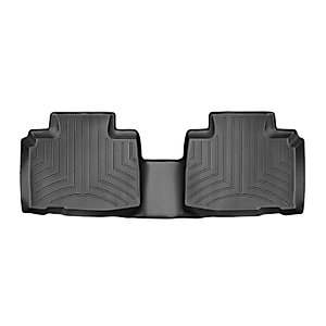 WeatherTech Custom Fit FloorLiners for Ford Edge, Edge ST - 2nd Row (448152), Black