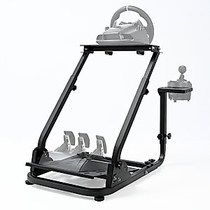 Anman G920 Racing Steering Wheel stand with Shifter Mount for Logitech G25 G27 G29 Thrustmaster T80 T150 TX F430 Adjustable Gaming Wheel Stand Wheel and Pedals NOT Included