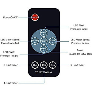 Snowfall LED Light Projector, Christmas Projector Lights with Remote Control, Rotating Snow Projector with IP65 Waterproof, Outdoor Decorative Lighting for Christmas Holiday, Party, Weeding, Garden
