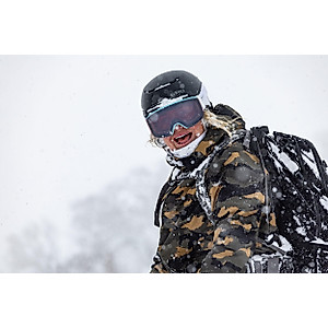 Giro Jackson MIPS Ski Helmet - Snowboard Helmet for Men, Women & Youth - Metallic Coal/Tan - Size S (52-55.5cm)