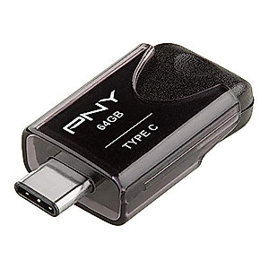PNY P-FD64GTBAT4TC31-GE Elite Type-C USB Type-C 3.1 Gen 1, Up to 130MB/S, 64 GB