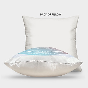Stupell Industries Moon & Back Phrase Design by Victoria Hutto Throw Pillow, 18 x 18, Grey