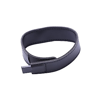 4GB PU Bracelet Shape USB 2.0 Flash Drive Thumb Drive Memory Stick Flash Disk PenDrive Jump Drive Flash Disk Pen Drive USB Stick USB Drive U Disk Pen Drive (Black)