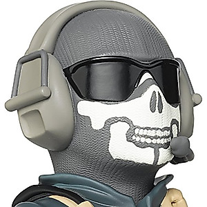 Power Up Factory Exquisite Gaming: Call of Duty: Lt. Simon "Ghost" Riley - Original Mobile Phone & Gaming Controller Holder, Device Stand, Cable Guys, Licensed Figure