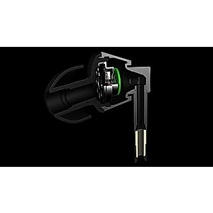 1MORE Dynamic Driver In-Ear Earphones Fashion Headphones with Ergonomic Comfort, Balanced Sound, Tangle-Free Cable, Volume Control, Microphone - 1M301 Black/Red (Renewed)