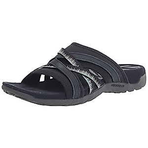 Merrell Women's Terran 3 Cush Slide Sandal, Navy, 7 Wide