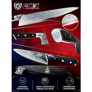 Dalstrong Shogun Series 8" Chef Knife Bundled with 6" Utility Knife & 3.5" Paring Knife