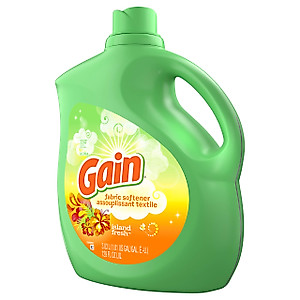 Gain Liquid Fabric Softener, Island Fresh, 150 Loads 129 fl oz