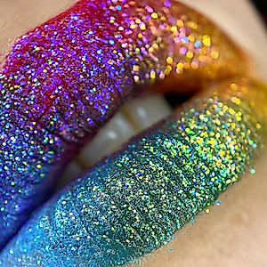 Unicorn Snot Lip Primer - Glitter Primer for Long-Lasting Glitter Hold - Makeup Glitter Primer and Base for Lips, Face, Eyes - Pair with Holographic Hi-Def Cosmetic Glitter - Vegan & Cruelty Free