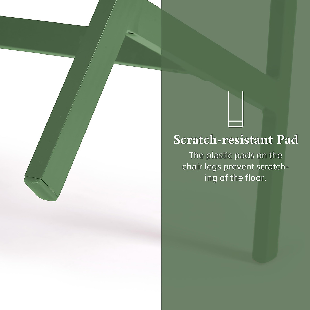 Eongdn Garden Bench, 2-Person Aluminum Patio Bench, All-Weather Outdoor Powder-Coated Bench for Porch, Backyard (Grass Green)