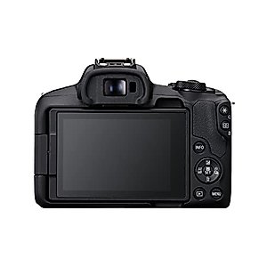 Canon EOS R50 Mirrorless Vlogging Camera (Body Only/Black), RF Mount, 24.2 MP, 4K Video, DIGIC X Image Processor, Subject Detection & Tracking, Compact, Smartphone Connection, Content Creator