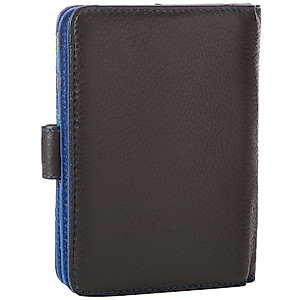 Travelon Safe Id Color Block Bi-Fold Tab Wallet, Black, One Size