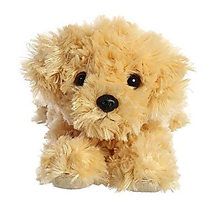 Aurora® Adorable Mini Flopsie™ Ginny Goldendoodle™ Stuffed Animal - Playful Ease - Timeless Companions - Gold 8 Inches