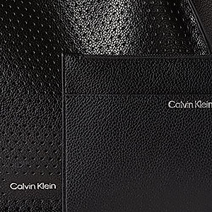Calvin Klein Estelle Novelty Satchel, Black