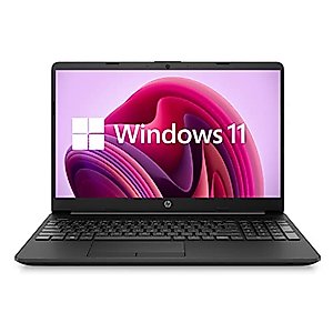 2022 Newest HP Notebook 15 Laptop, 15.6" Full HD Screen,Intel Celeron N4020 Processor, 8GB DDR4 Memory, 128GB SSD, Online Meeting Ready, Webcam, Type-C, RJ-45, HDMI, Windows 11 Home, Black