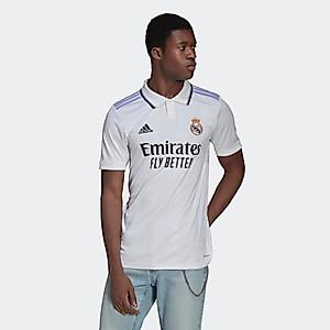 adidas Real Madrid 22/23 Home Jersey Men's, White, Size 2XL