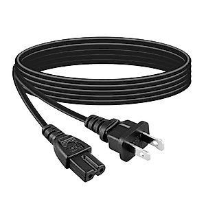Dysead AC Power Cord Outlet Socket Cable Plug Lead Compatible with Most TiVo DVRs, Series1, Series2, and Series3 TiVo DVRs Including DVRs with TiVo from Many Other Manufacturers