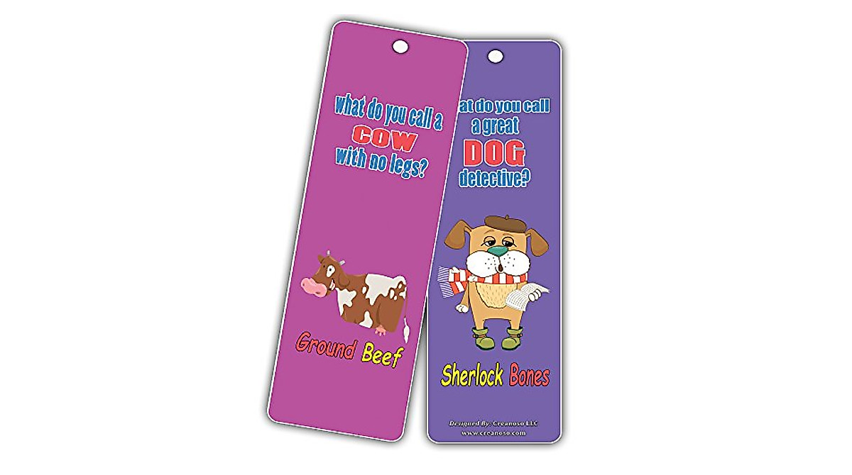 Funny Bookmarks for Kids: 60 Silly Jokes & Learning Fun